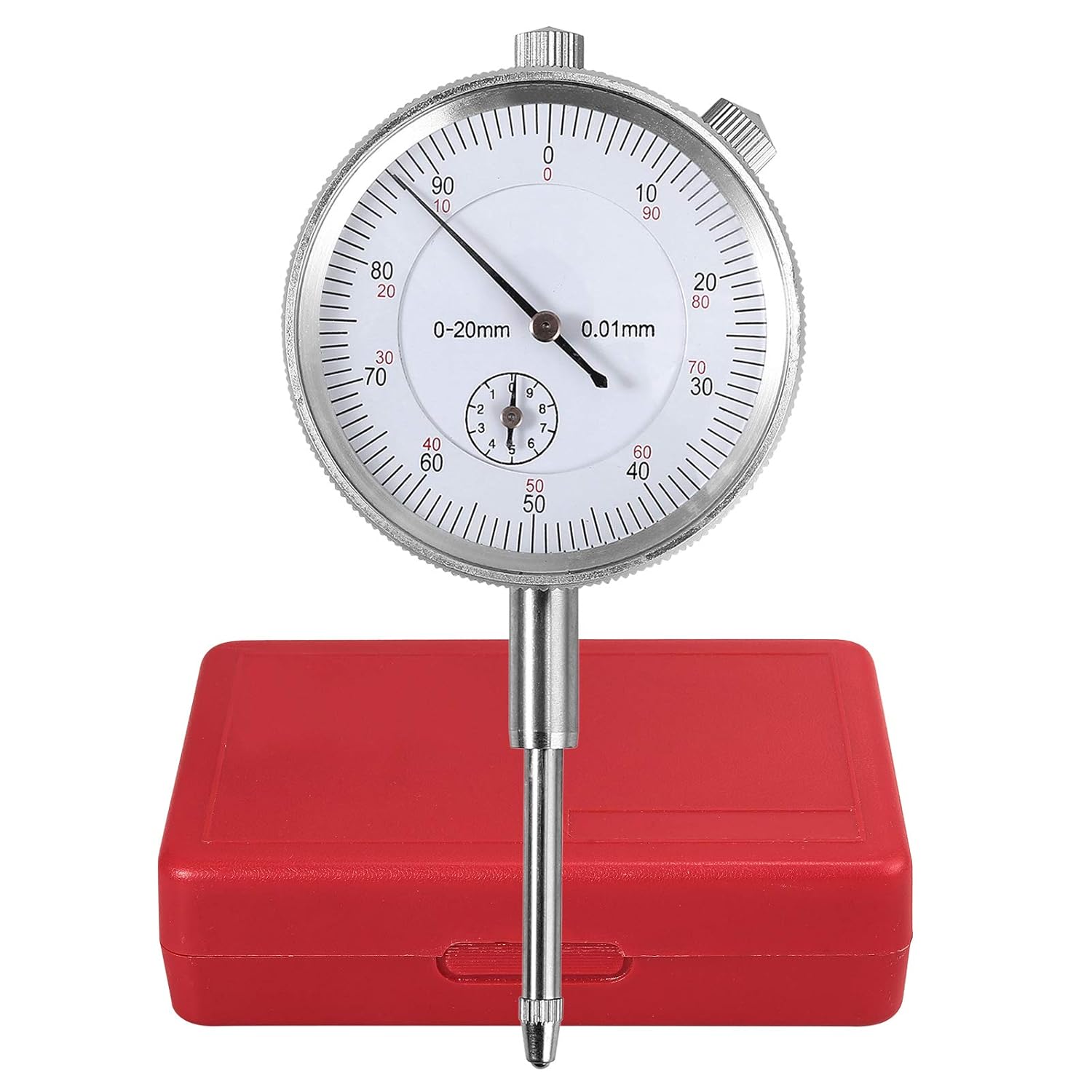 CAMWAY Measuring Dial Gauge Dial Indicator 0-20mm Scale Dial Test ...