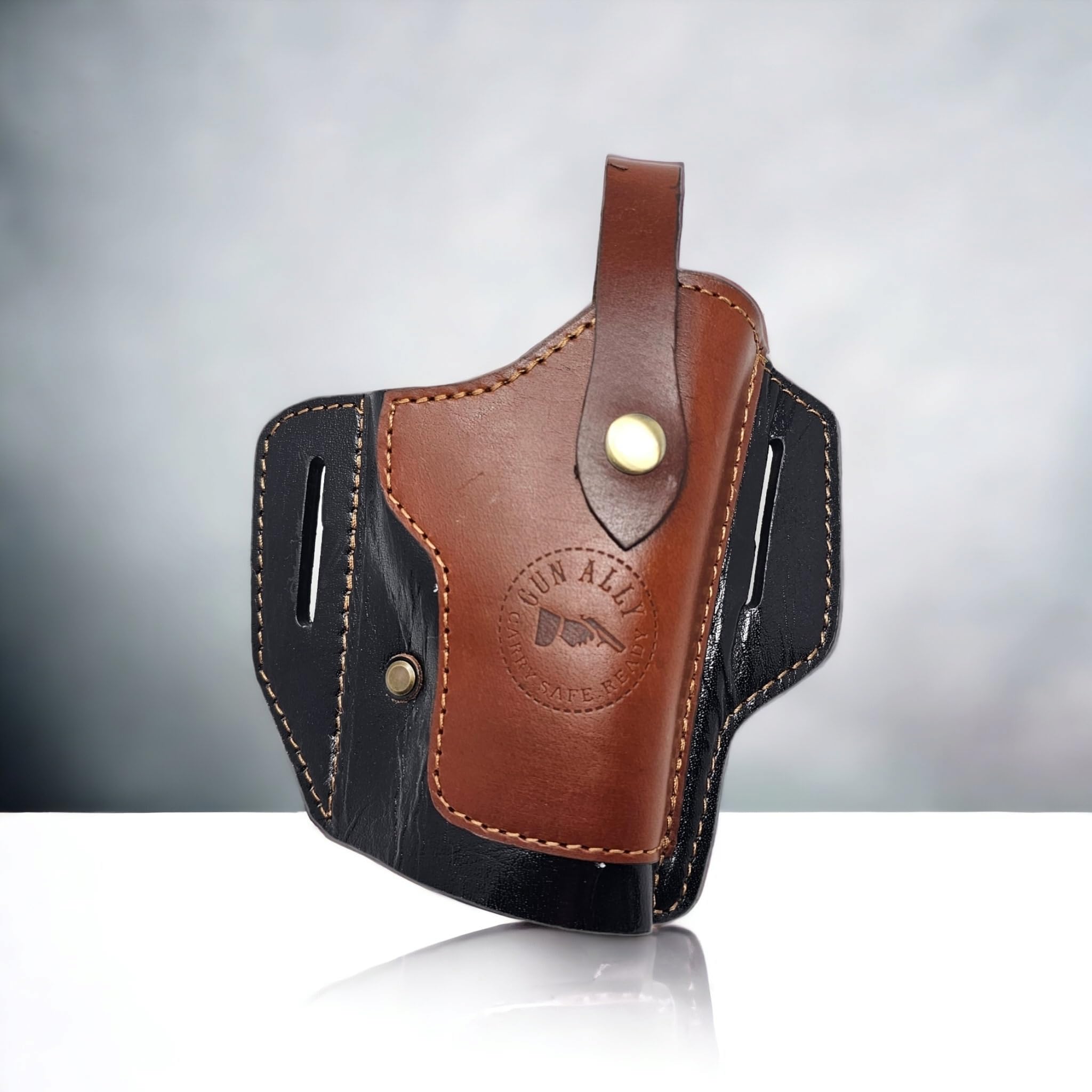 GunAlly Belt Holster for Colt 1911 MSD 45 Bore Ithaca Holster Cover ...