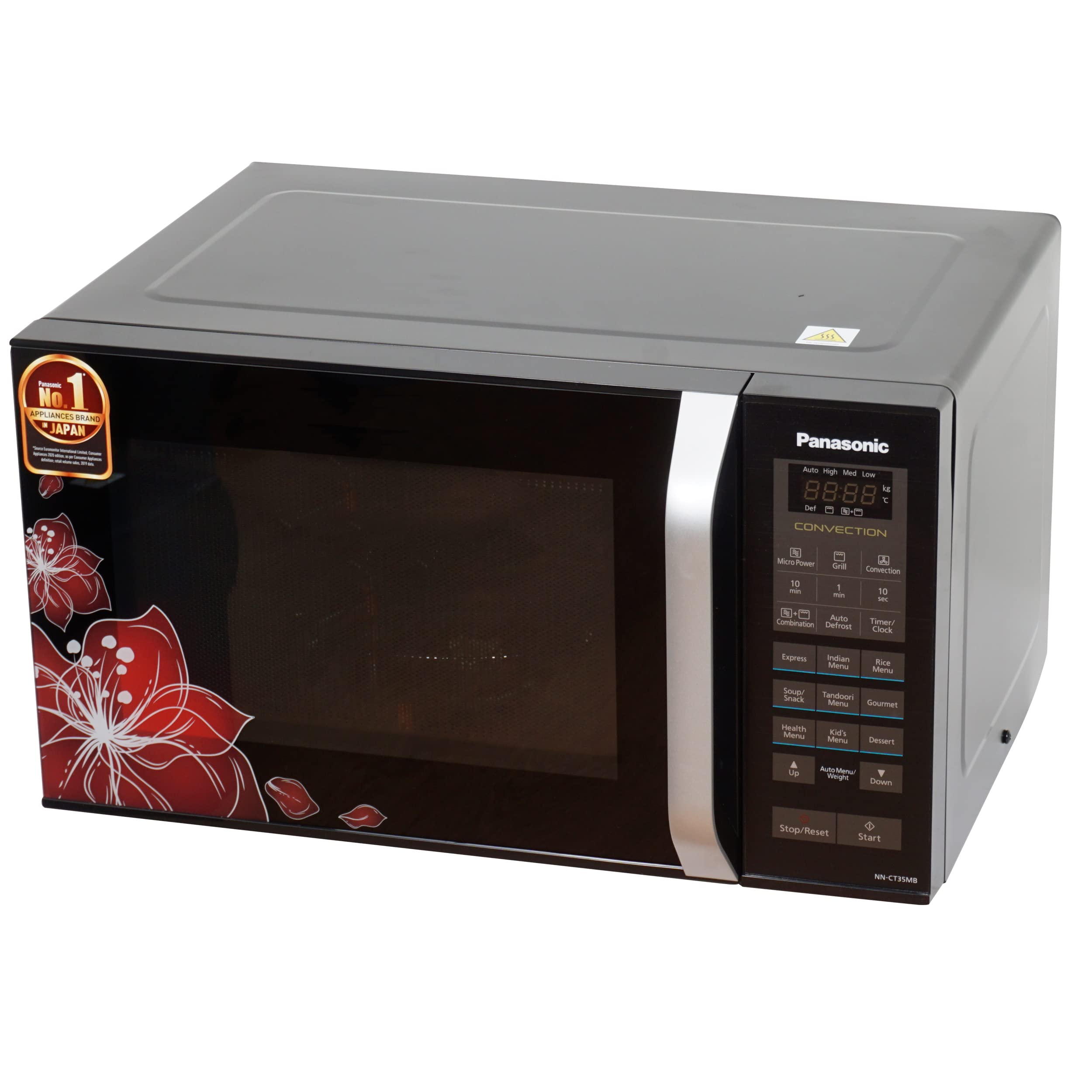 Panasonic 23 Litres Convection Microwave Oven (360° Heat Wrap, Nn ...