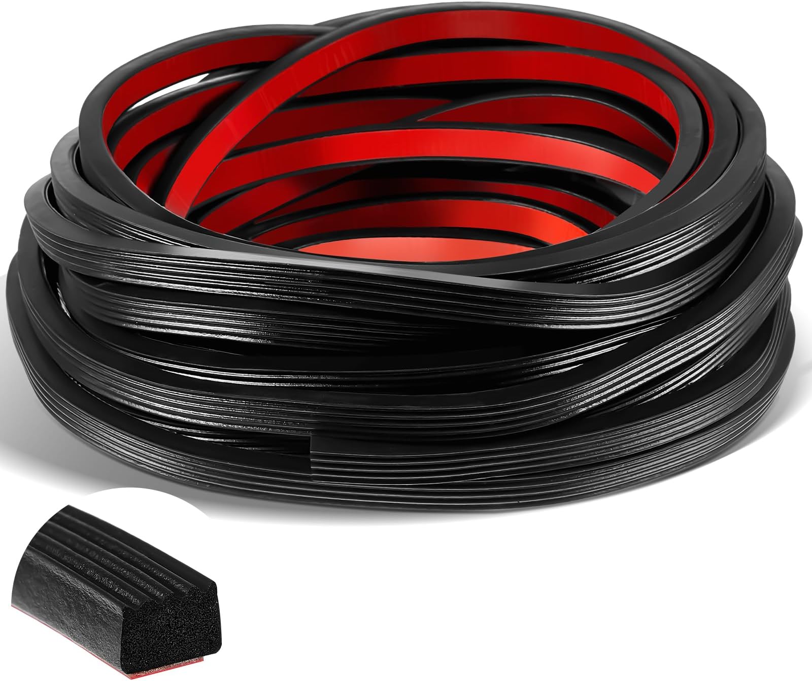 Amazon.com: uxcell Neoprene Rubber Sheet Rolls 3/8"T x 0.5"W x 5'L ...