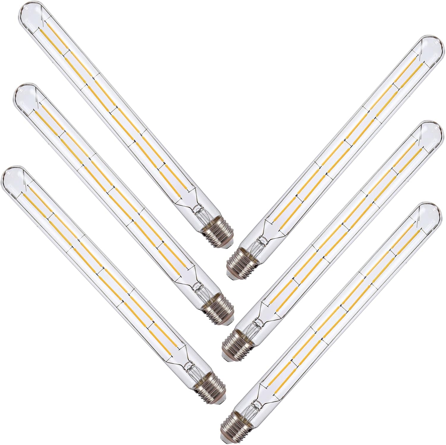 LED Tube Bulbs Dimmable Antique T30 Tubular Bulb Warm White T10 Edison ...