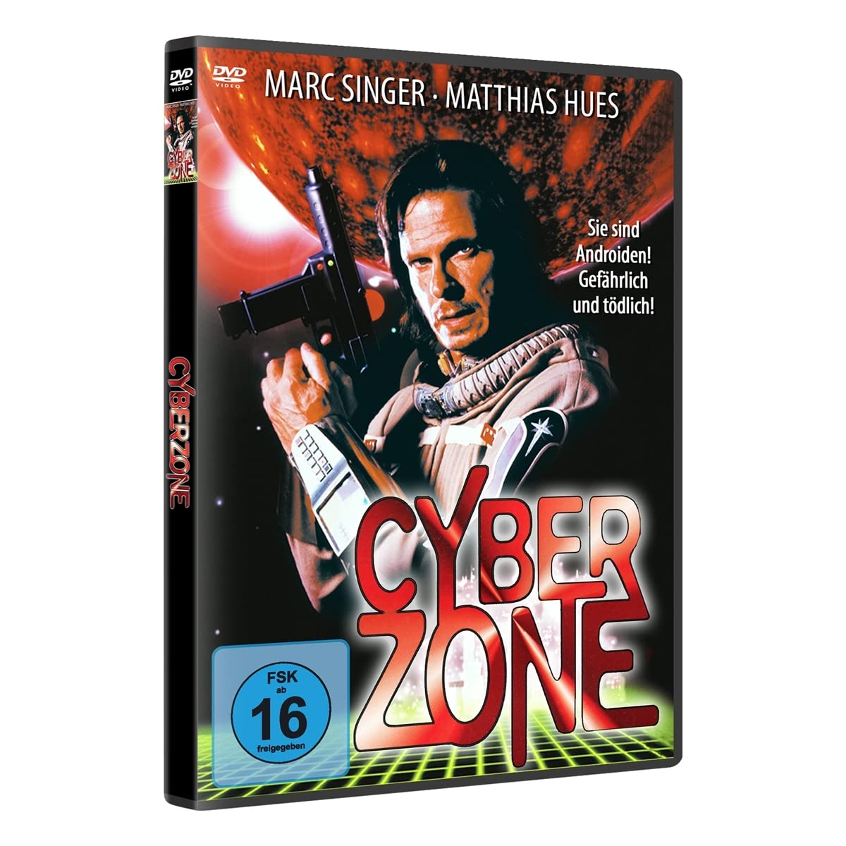 Cyberzone - Cover A: Amazon.de: Droid Gunner, Fred Olen Ray, Marc Singer, Matthias Hues ...