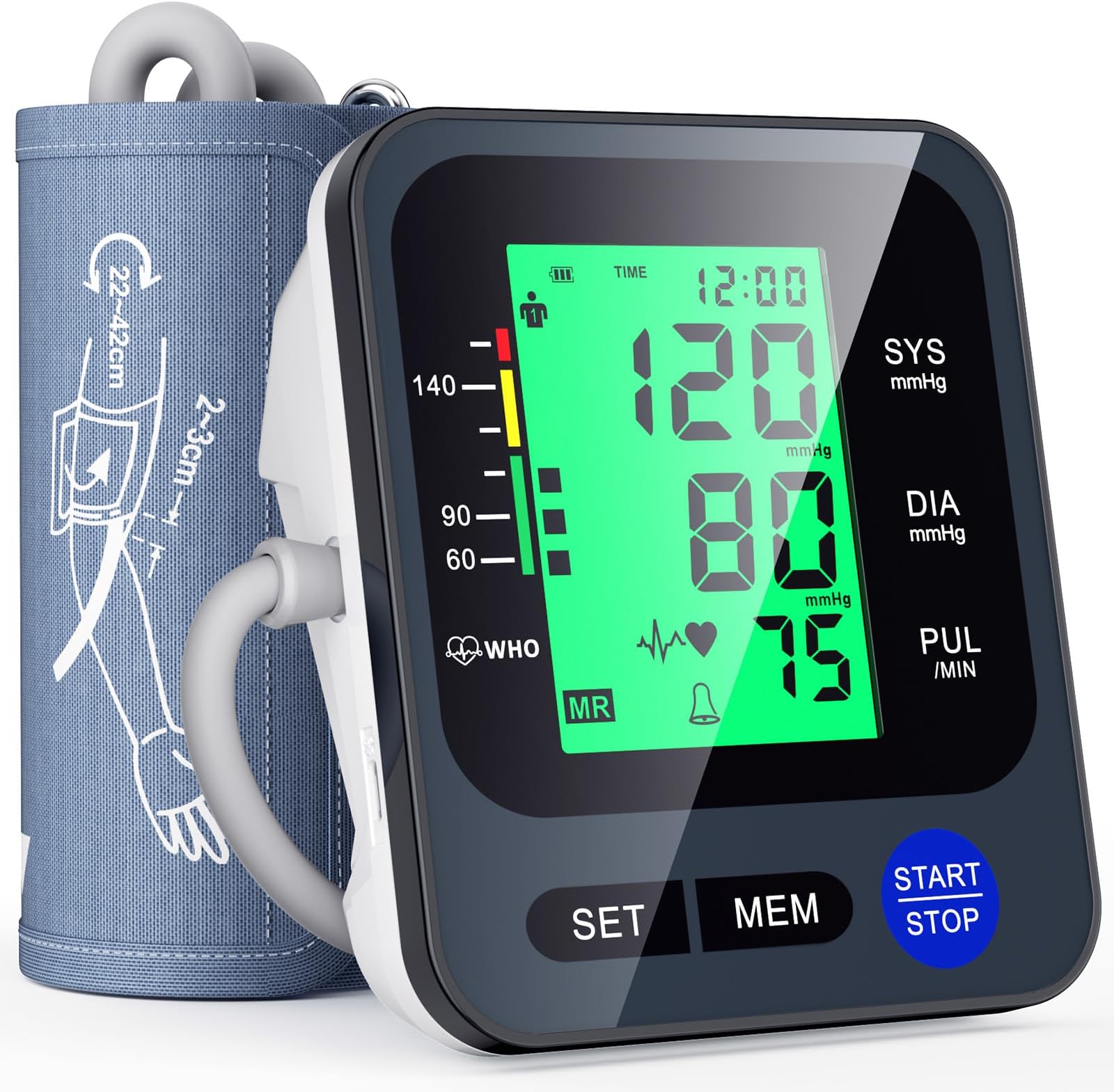 Amazon.com: Blood Pressure Monitors for Home Use, Digital Blood ...