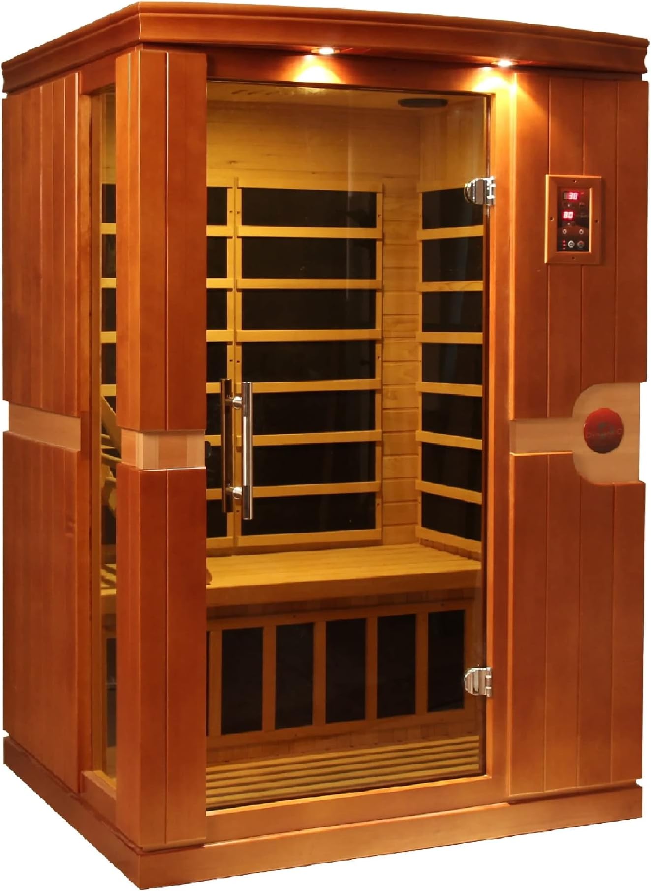 Amazon.com : Dynamic SAUNAS Bellagio 3-Person Low EMF Far Infrared ...