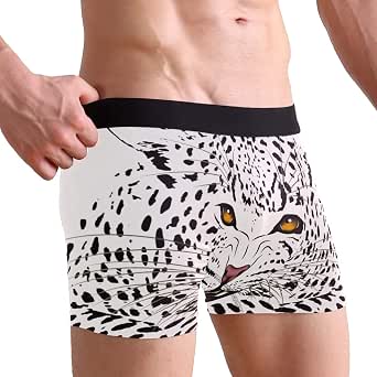 xiongying hengpai Leopard Jaguar Cheetah Black Prints Men's Boxer ...