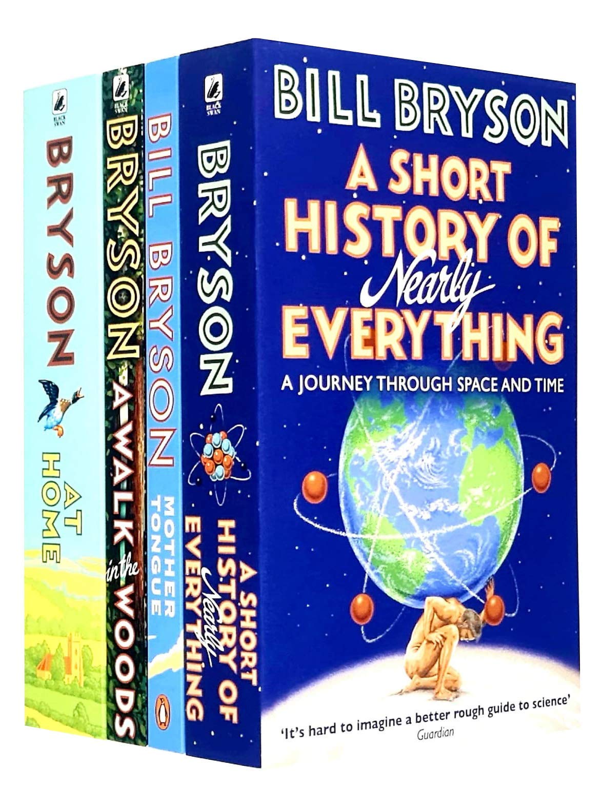 Bill Bryson Collection 4 Books Set (A Short History of Nearly ...