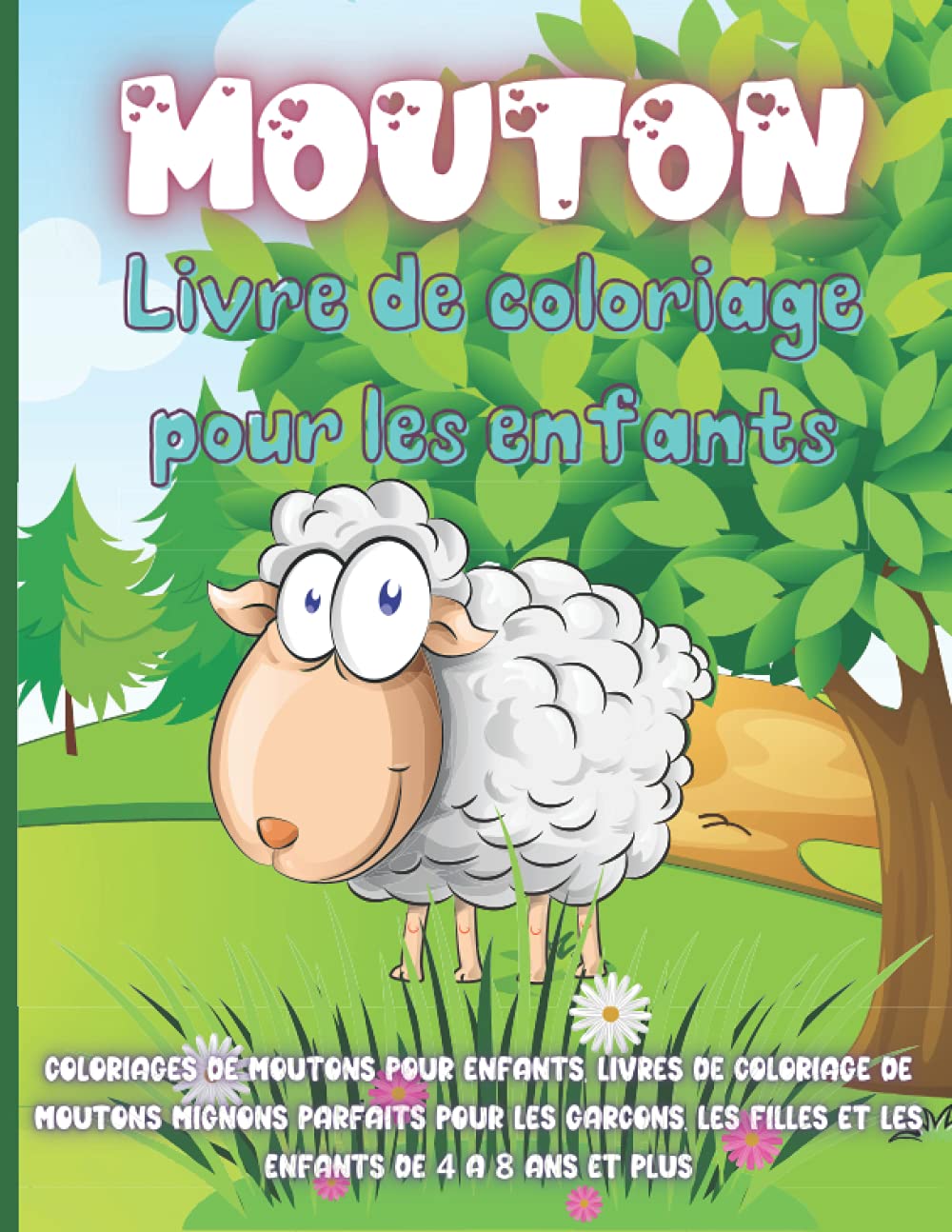 Mouton Livre De Coloriage Pour Les Enfants Livre De Coloriage ...