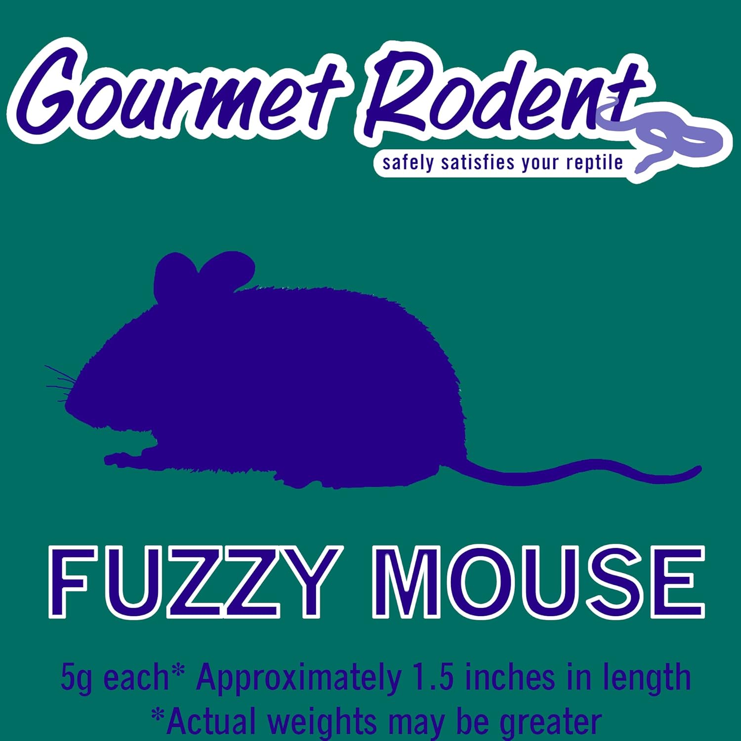 Amazon.com : The Gourmet Rodent Frozen Fuzzy Mouse, Count of 10 : Pet ...