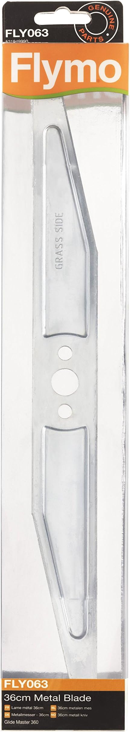 Flymo FLY071 Metal blade 36cm for Speedi-Mo 360C and Speedi-Mo 360VC ...