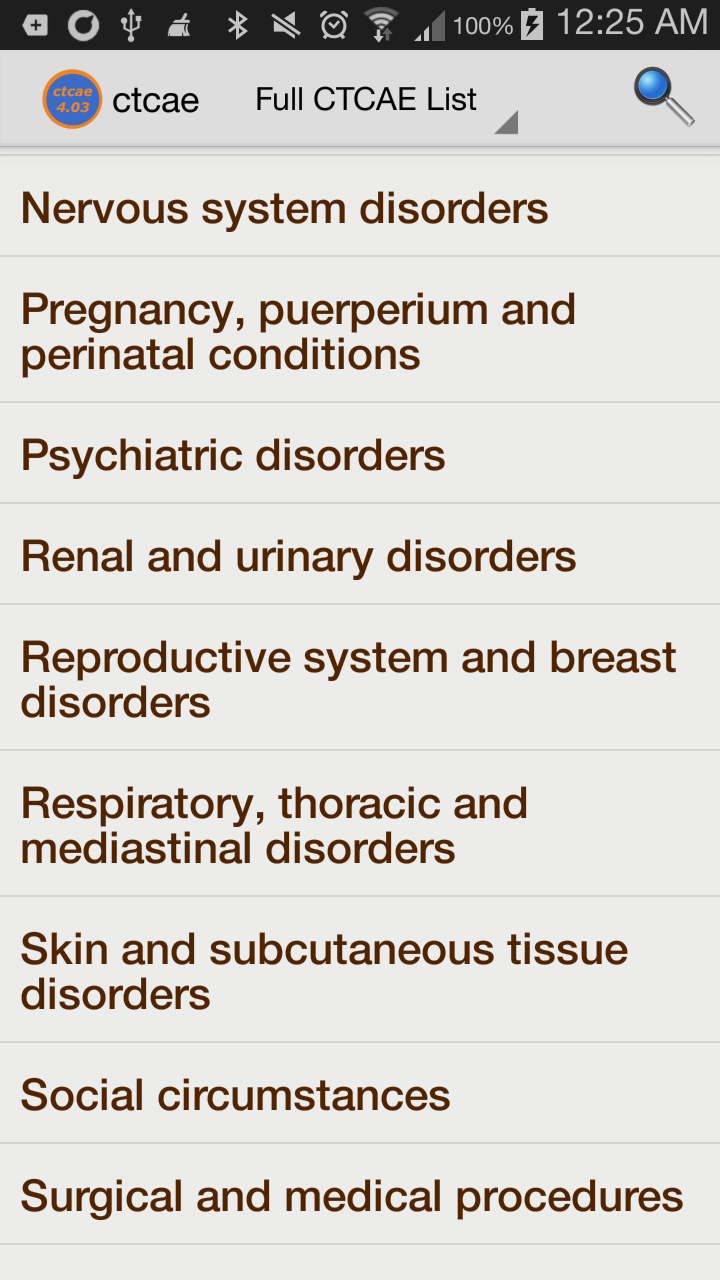 CTCAE 4.03-Amazonアプリストアのアプリ