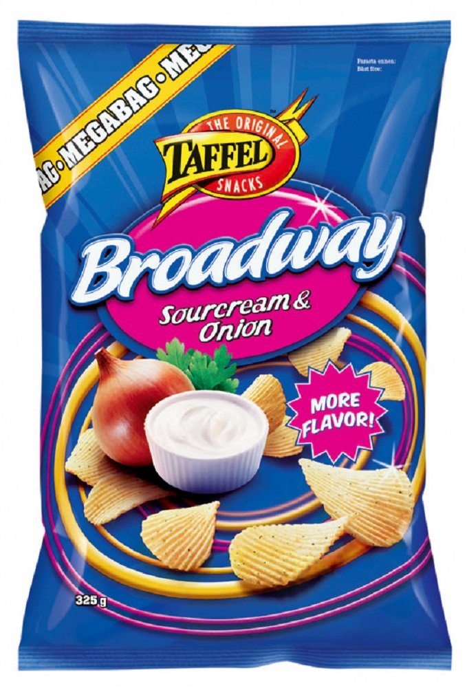 Amazon.com: Taffel Broadway Sourcream & Onion - Original - Finnish ...