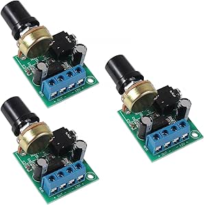 Amazon.com: 3pcs LM386 Mini Audio Amplifier Board DC 3-12V Volume ...
