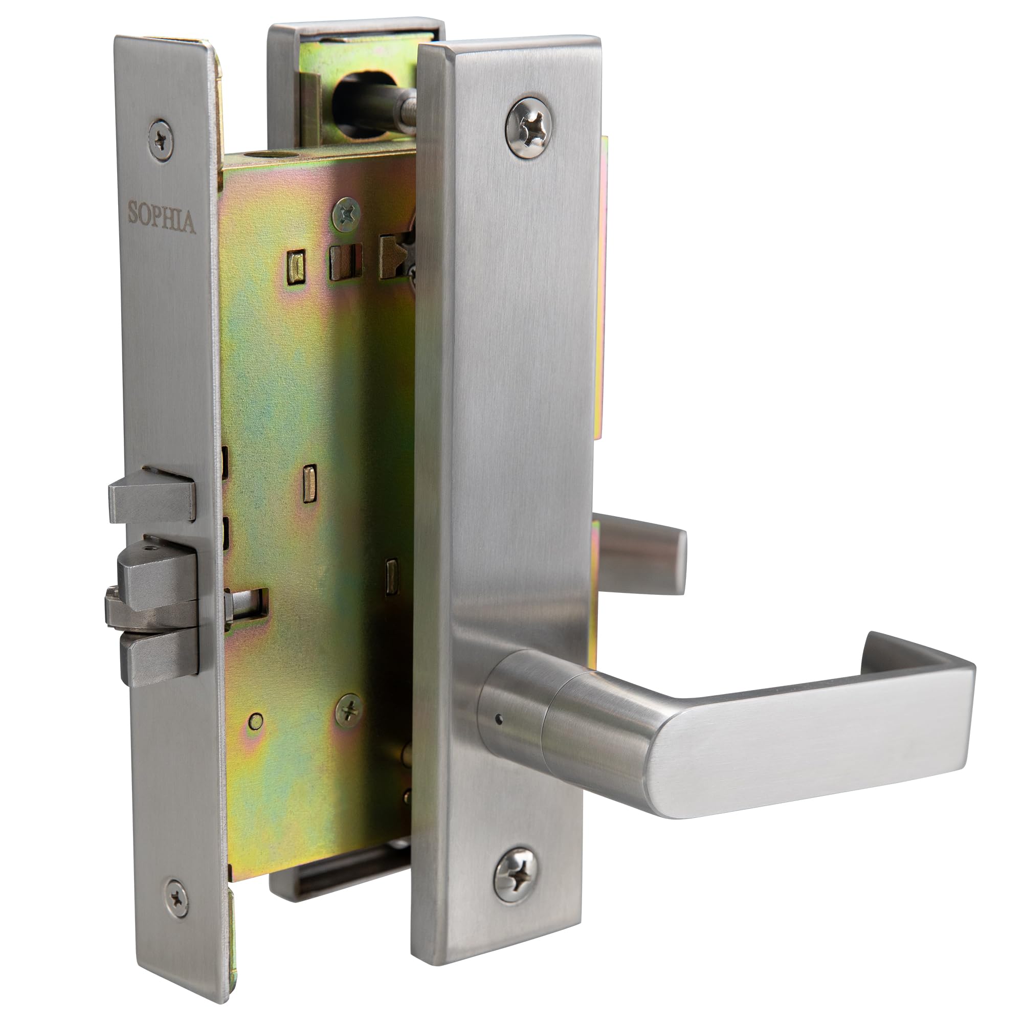 Snapklik.com : SOPHIA Commercial Heavy Duty Mortise Lockset Door Lever ...