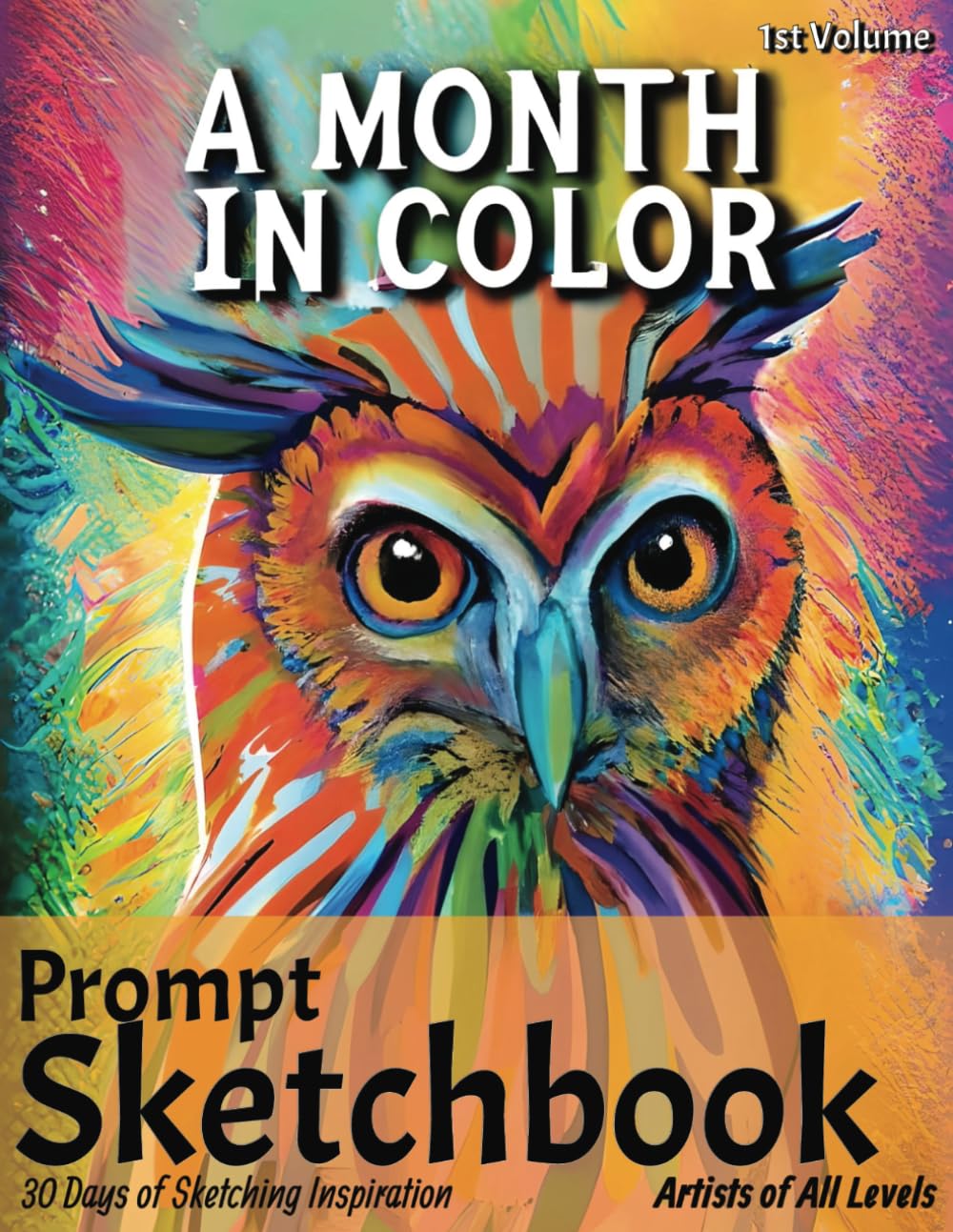 Amazon.com: A Month In Color: Creative Inspiration Daily Sketch Book ...