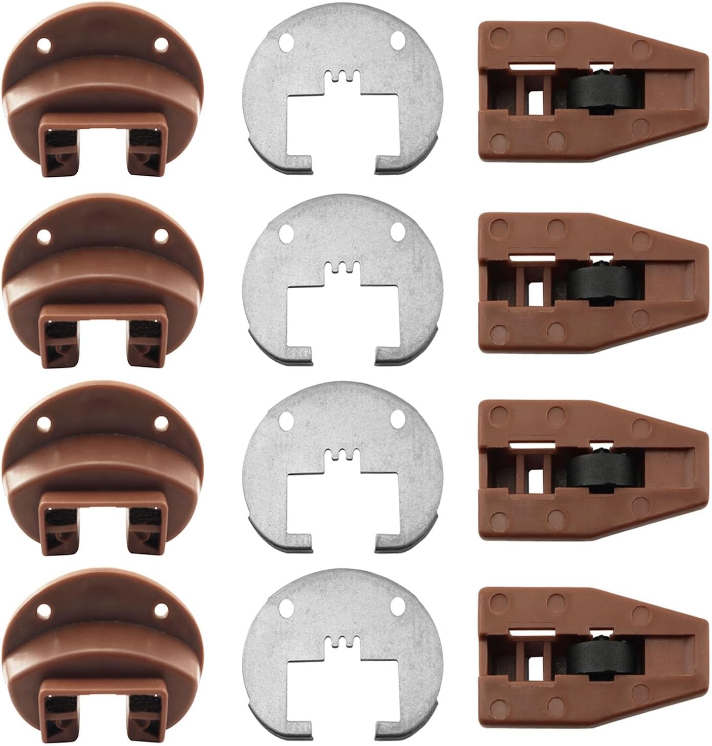 yyangz 4PCS Replacement Dresser Drawer Track Slides with Screws ...