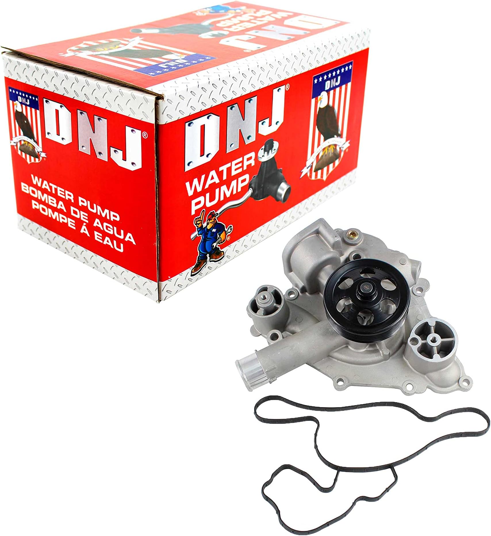 Amazon.com: DNJ WP1163B Water Pump for 2011-2019/ Chrysler, Dodge, Jeep ...