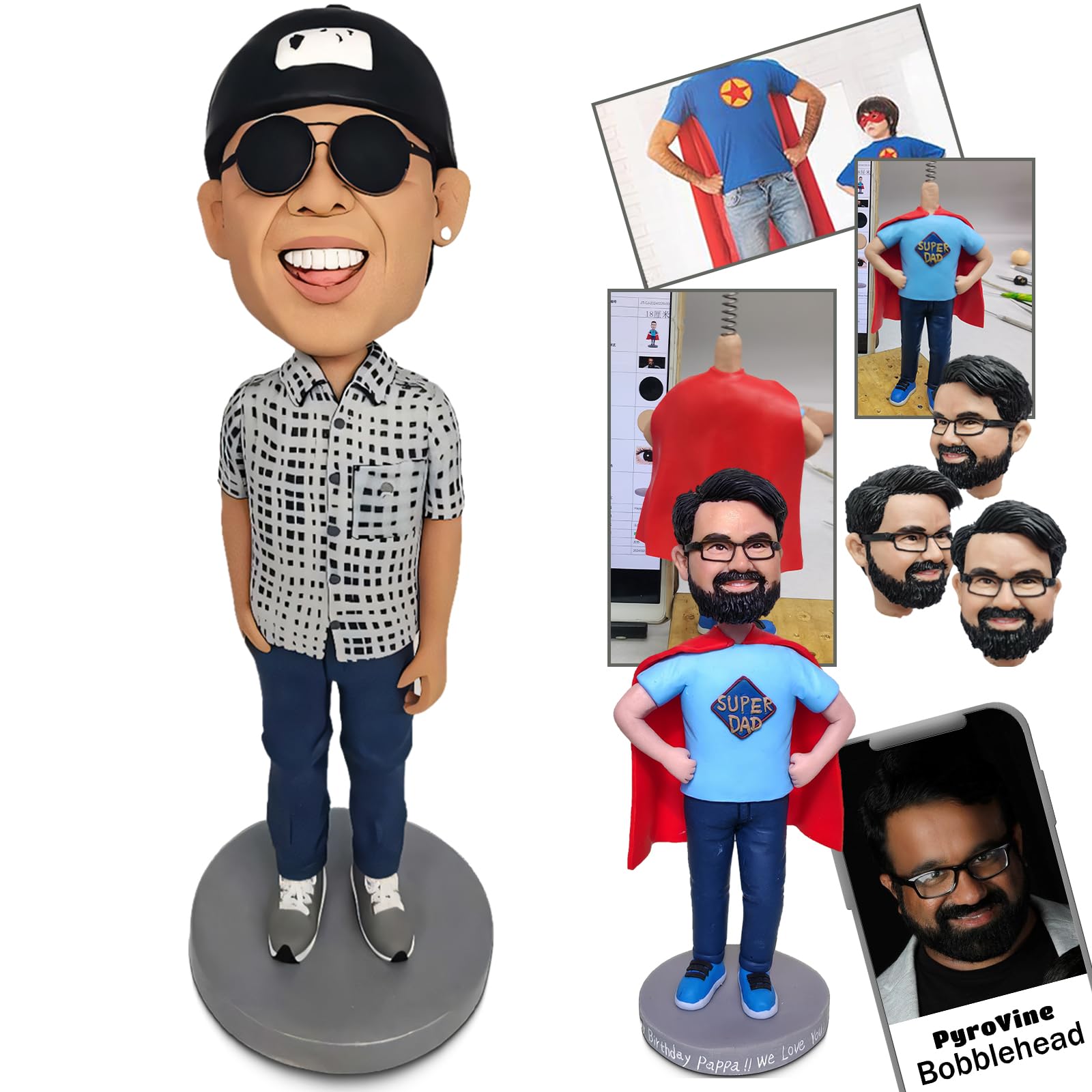 Amazon.com: PyroVine Personalized Bobblehead - Ideal Gift with ...