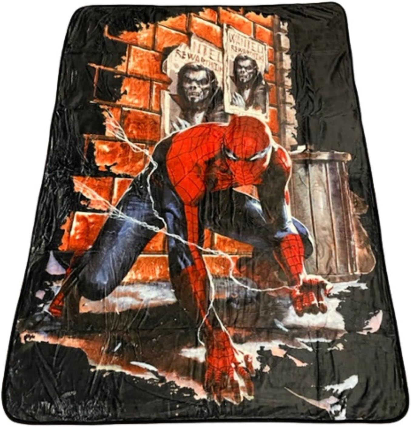 Amazon.com: Marvel Spider-Man Amazing Fantasy No. 15 Fleece Throw ...