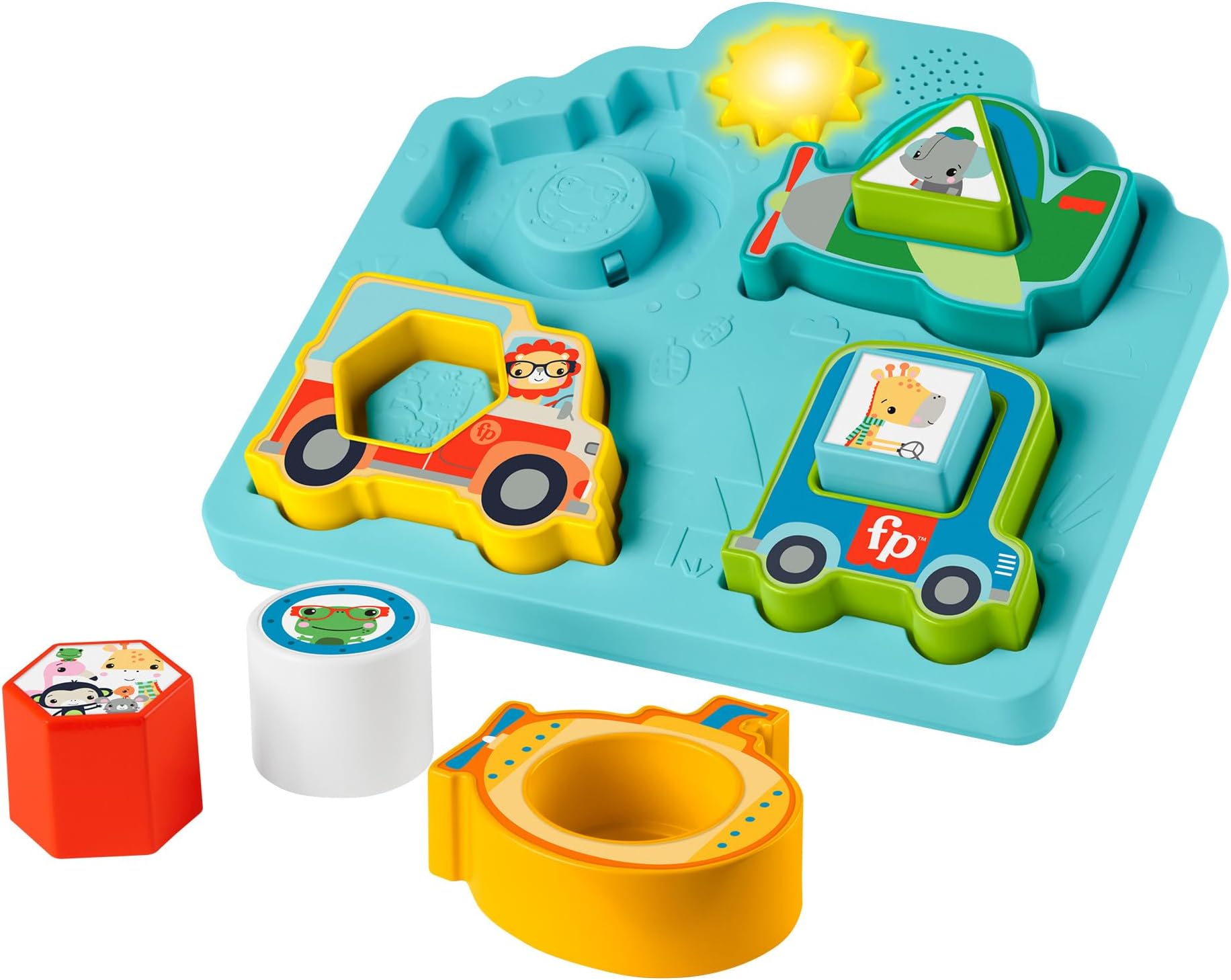 Amazon.com: Skip Hop Baby's First Puzzle, Zoo Park Pals, Includes 8 ...