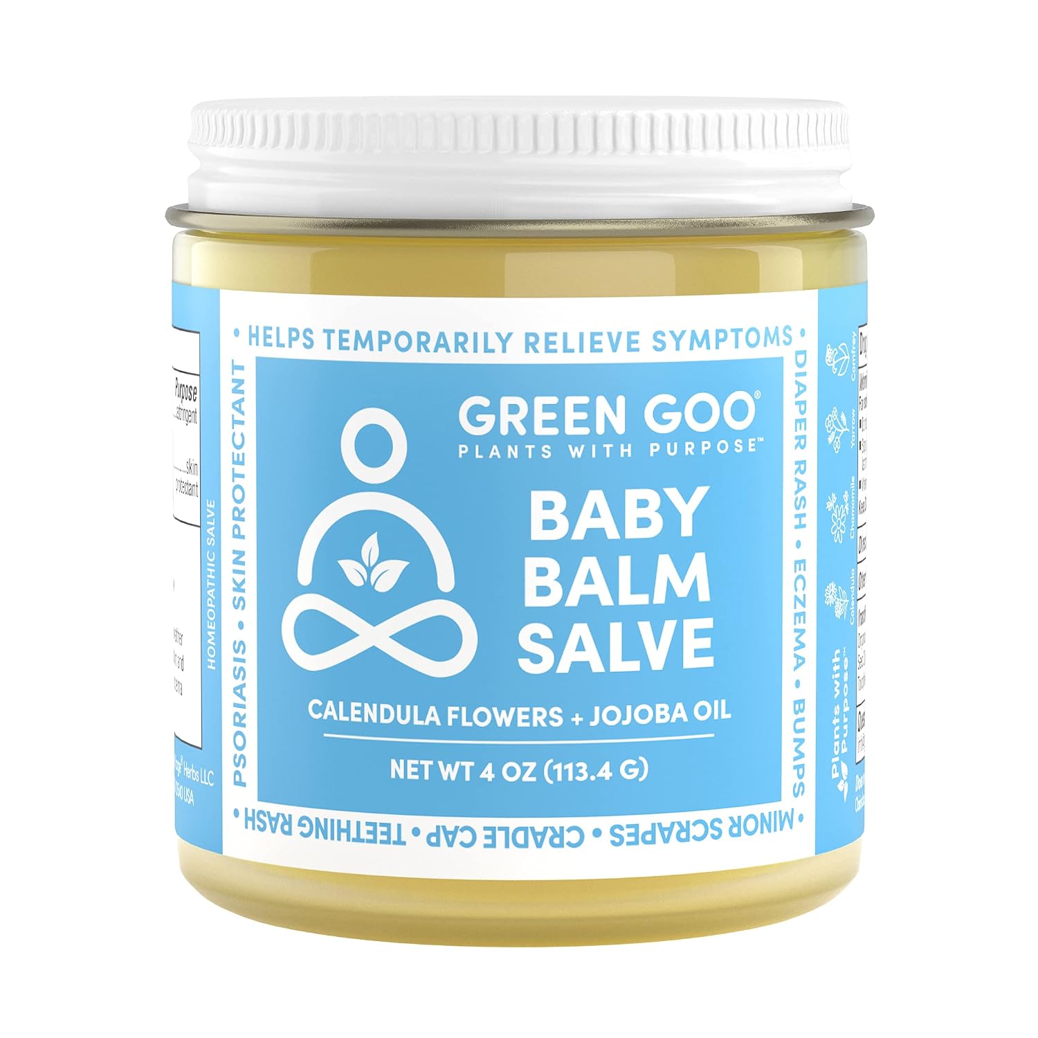 Amazon.com : Green Goo Baby Balm, Organic Gentle Moisturizing ...