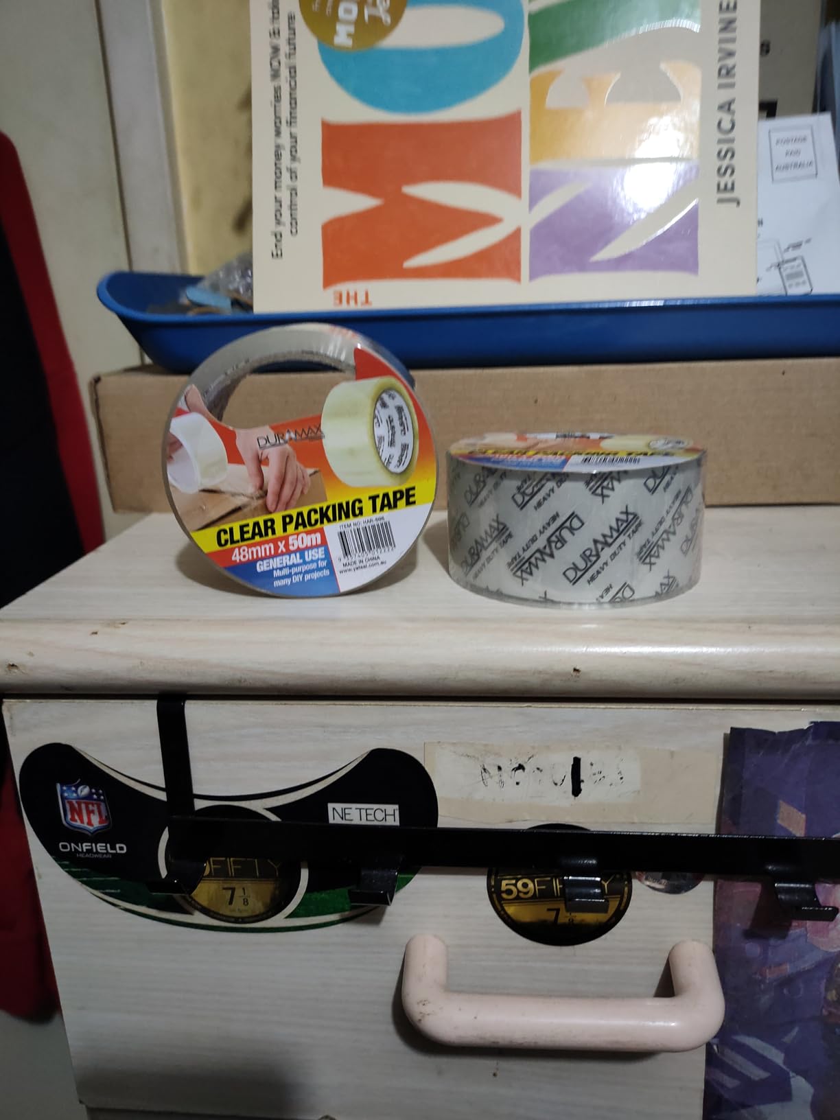 Duramax Packing Tape, 50 Meter Length x 48 mm Width, Clear : Amazon.com ...