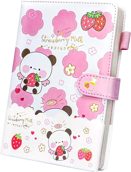 Amazon.com : Smart tree Pink Journal for Girls, Kawaii Notebook A5 Size ...