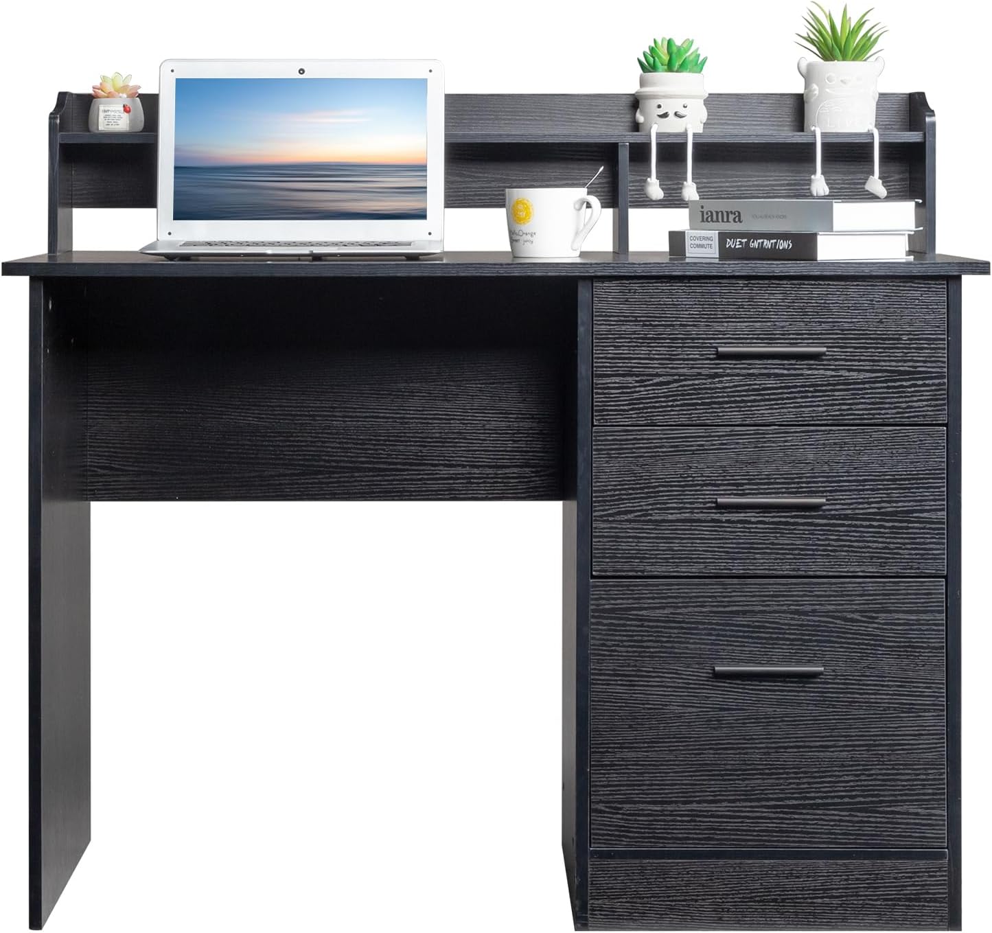 Amazon.com: Home Office Desk - Computer Desk with Drawers - Executive ...