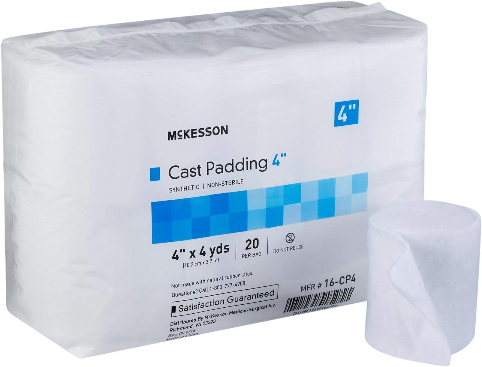 Amazon.com: SPECIALIST CAST PADDING 4" X 4 YDS (12/BG)CEP-JJ9044 ...