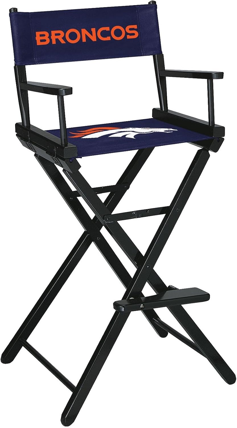 Amazon.com: Denver Broncos Director Chair - Bar Height : Home & Kitchen