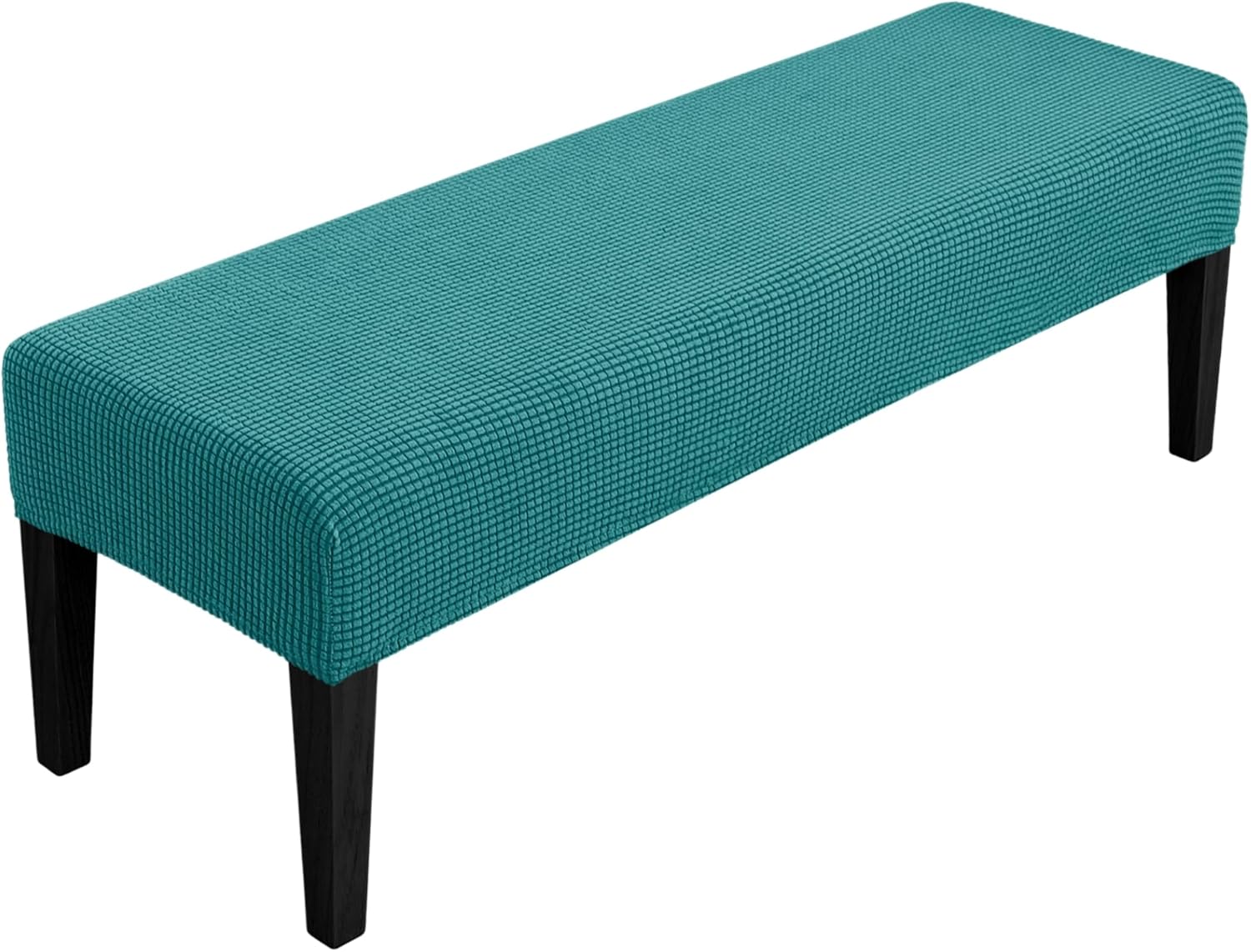 Amazon.com: SPRINGRICO Stretch Dining Bench Cover, Removable Bench ...
