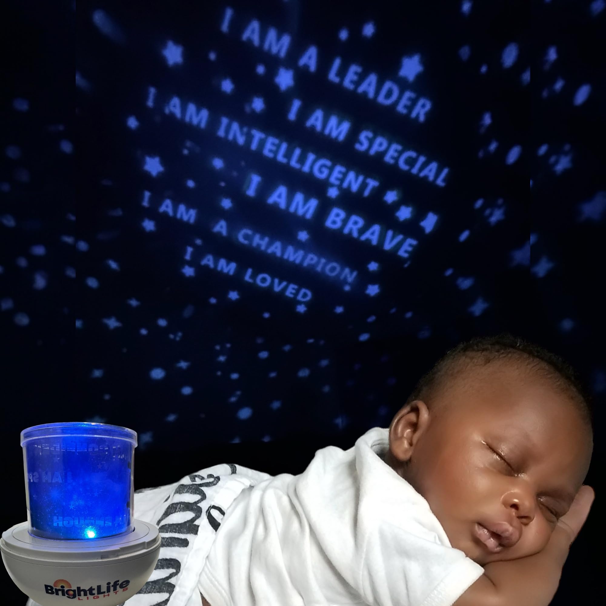 Affirmation Night Light Projector for Kids Boys Girls Light Projector ...