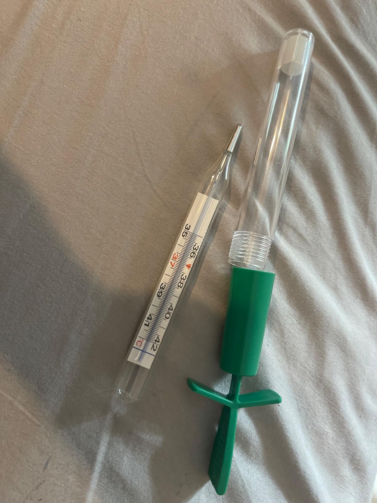 App Life Termometro Febbre in Vetro Senza Mercurio, Alta Precisione ...