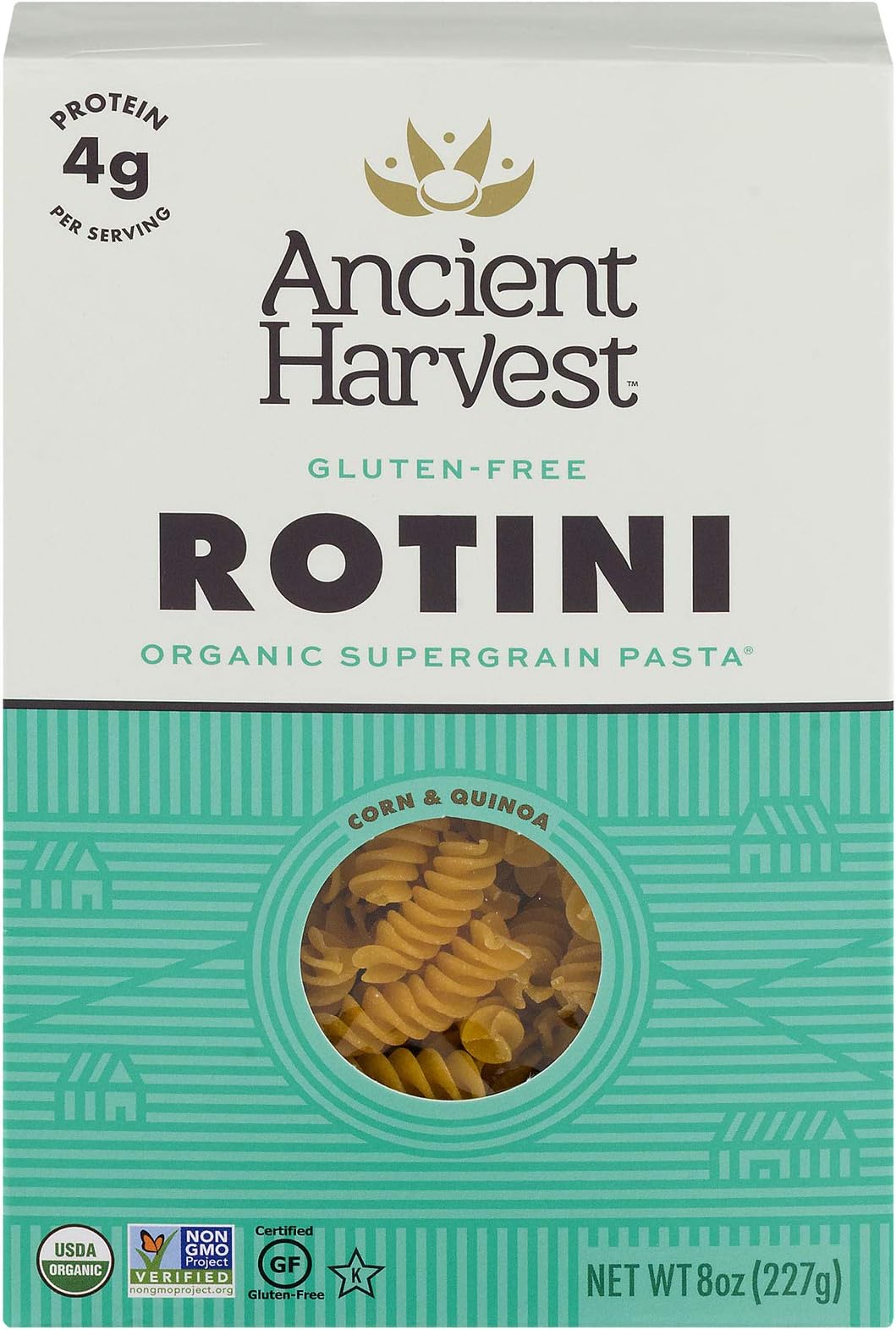 Amazon.com : Ancient Harvest, Pasta Rotini Supergrain Corn Quinoa ...