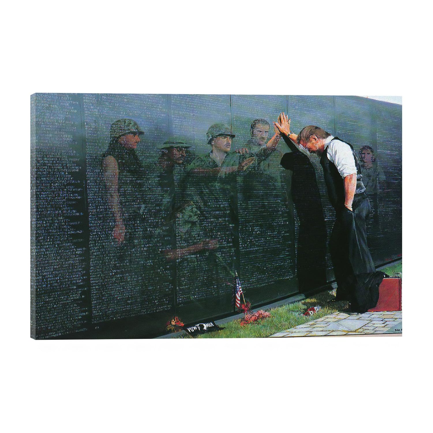Amazon.com: Reflections on The Vietnam War Memorial Wall by Lee Teter ...
