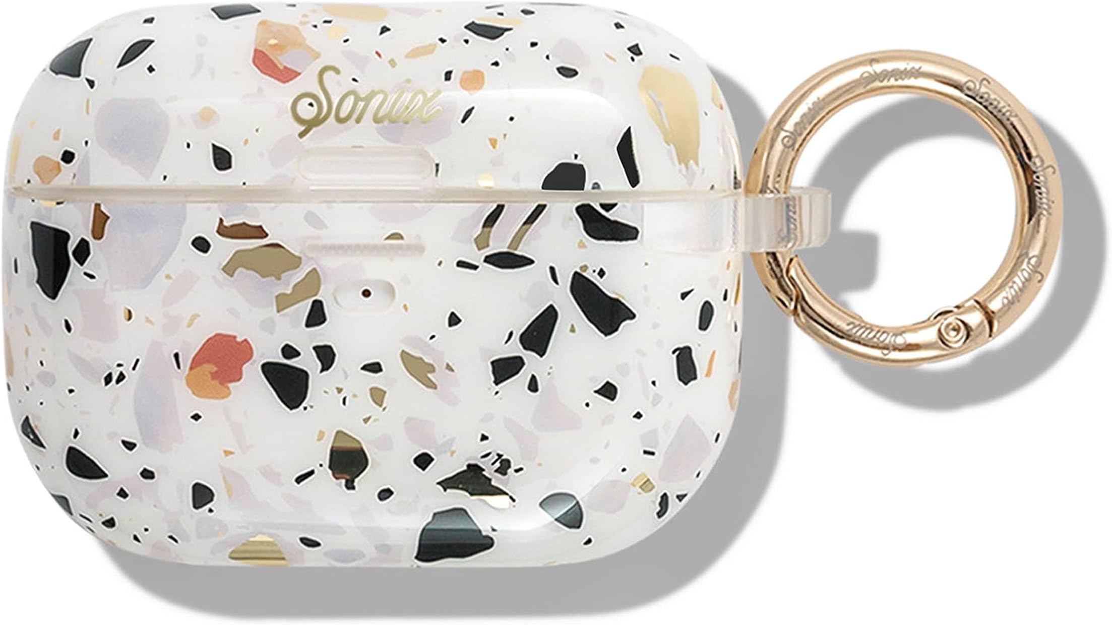 Amazon.com: Cute AirPods Pro Case with Shell Pearl Keychain Bling ...