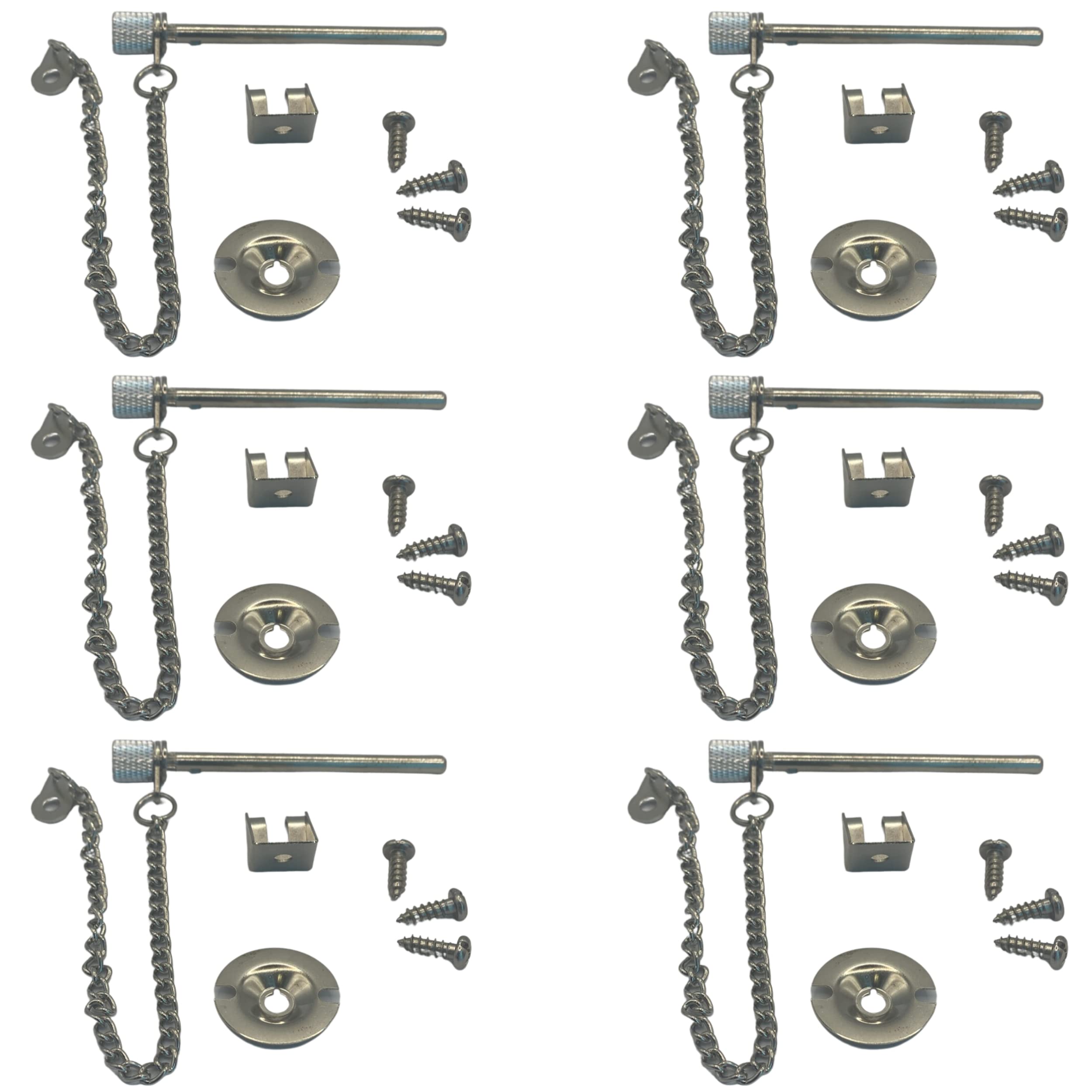 Amazon.com: NU-SET 2970-6 Sliding Patio Door Pin, Chrome : Tools & Home ...