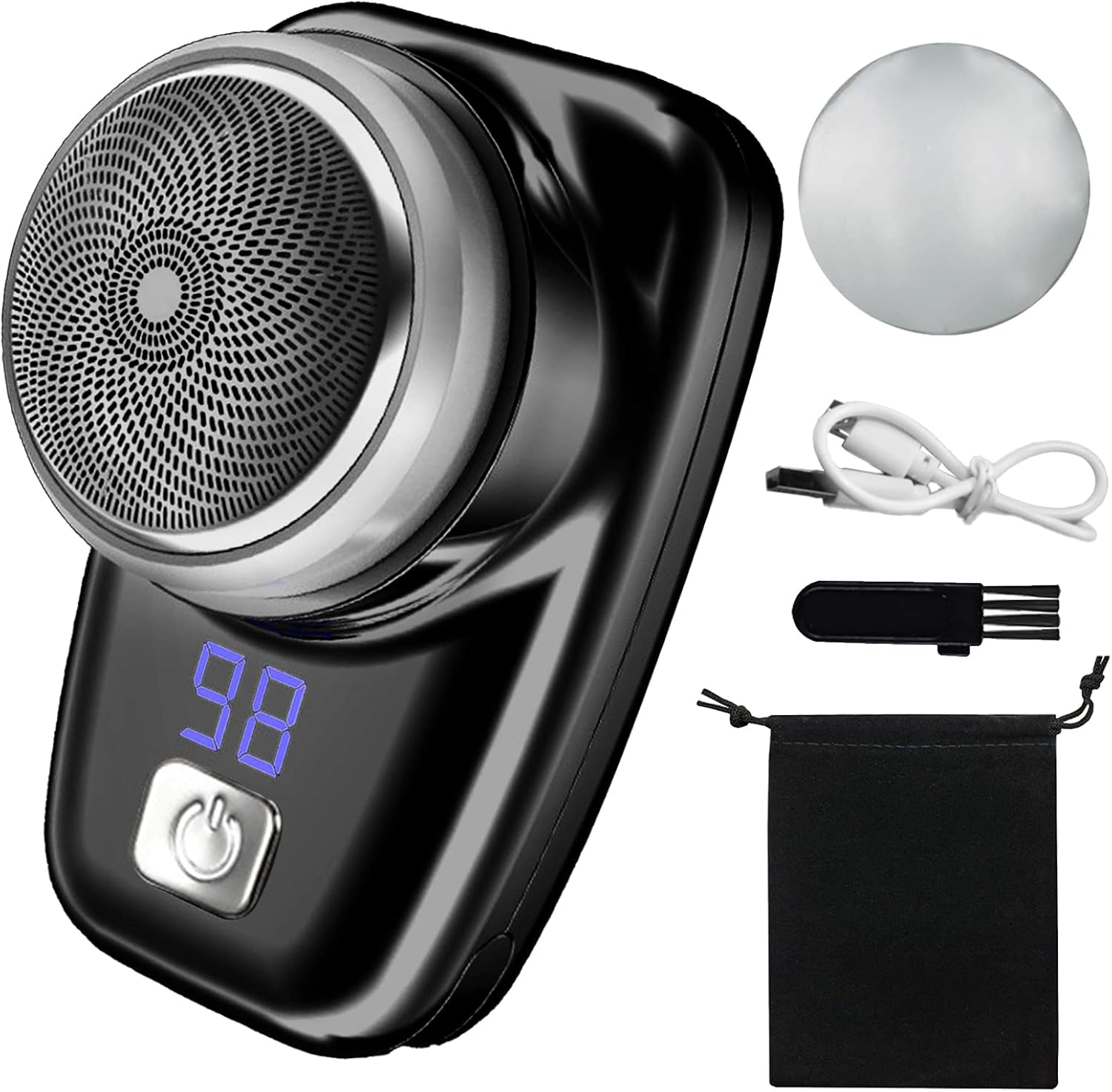 Mini Rasierer, Elektrischer Rasierer für Männer, Mini-shave Portable ...