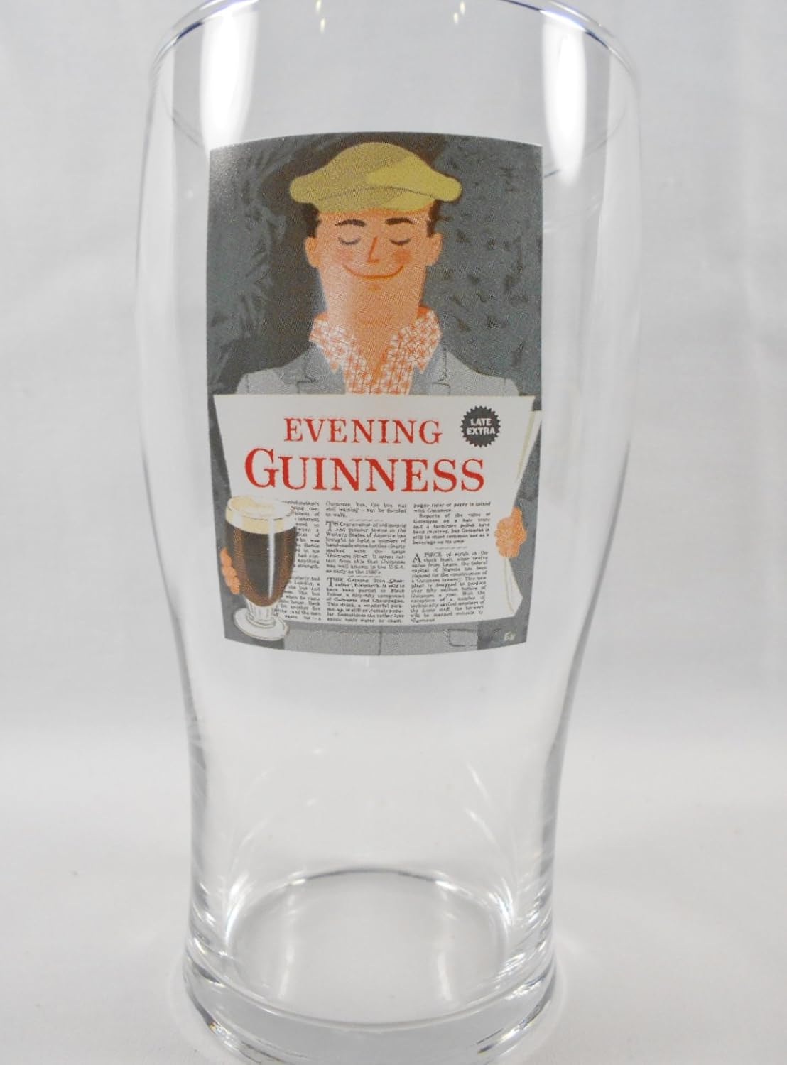Amazon.com | Guinness"Evening Guinness" Beer Glass | 20 Ounce: Beer Glasses