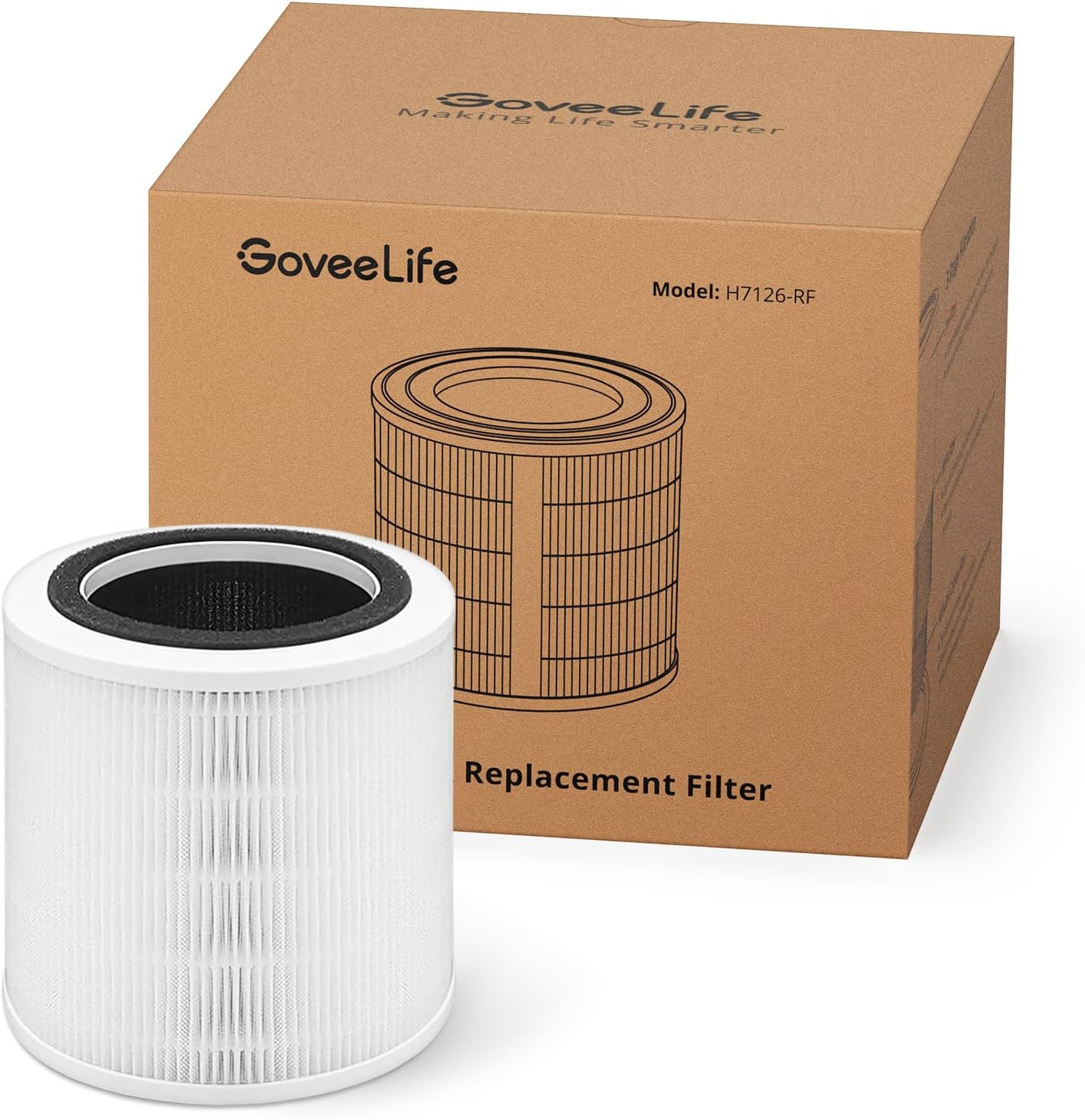 Amazon.com: GoveeLife Air Purifier Replacement Accessories for H7126 ...
