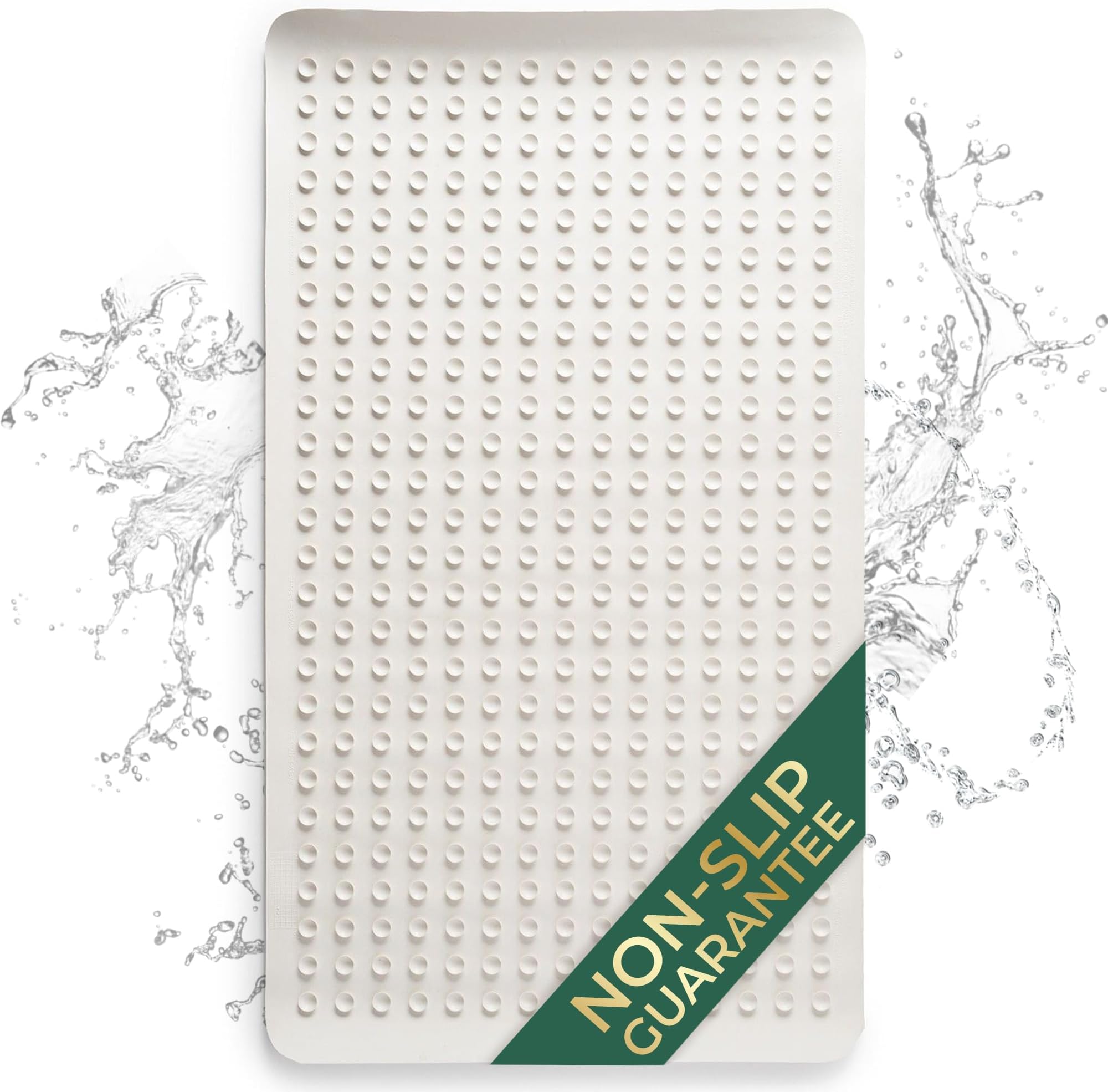 Amazon.com: Epica Non Slip Bathtub Mat | Real Rubber Bath Mat for Tub ...