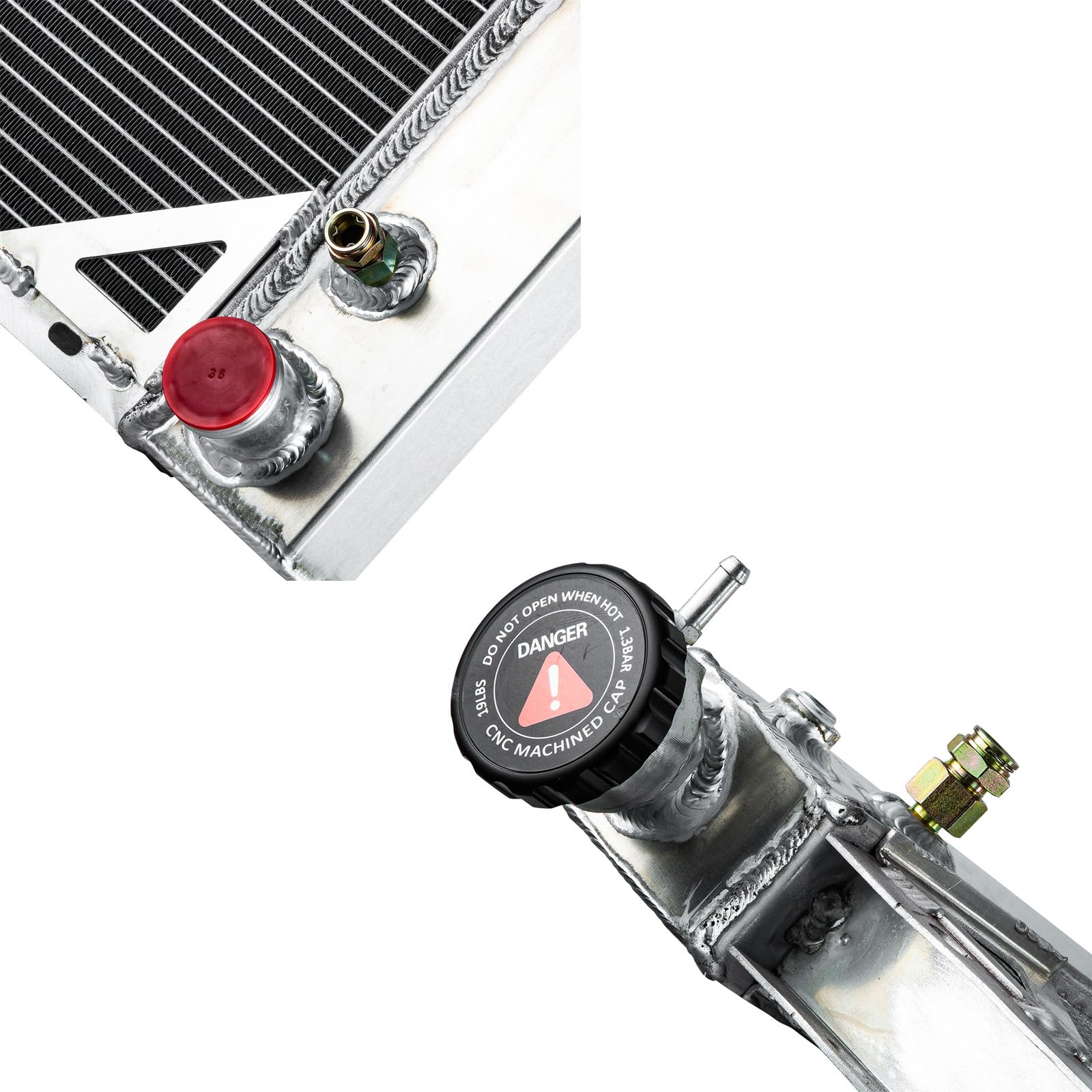 Radiator Aluminum Aluminum 3-Row 1978-1988 G-Body Monte Carlo El Camino ...
