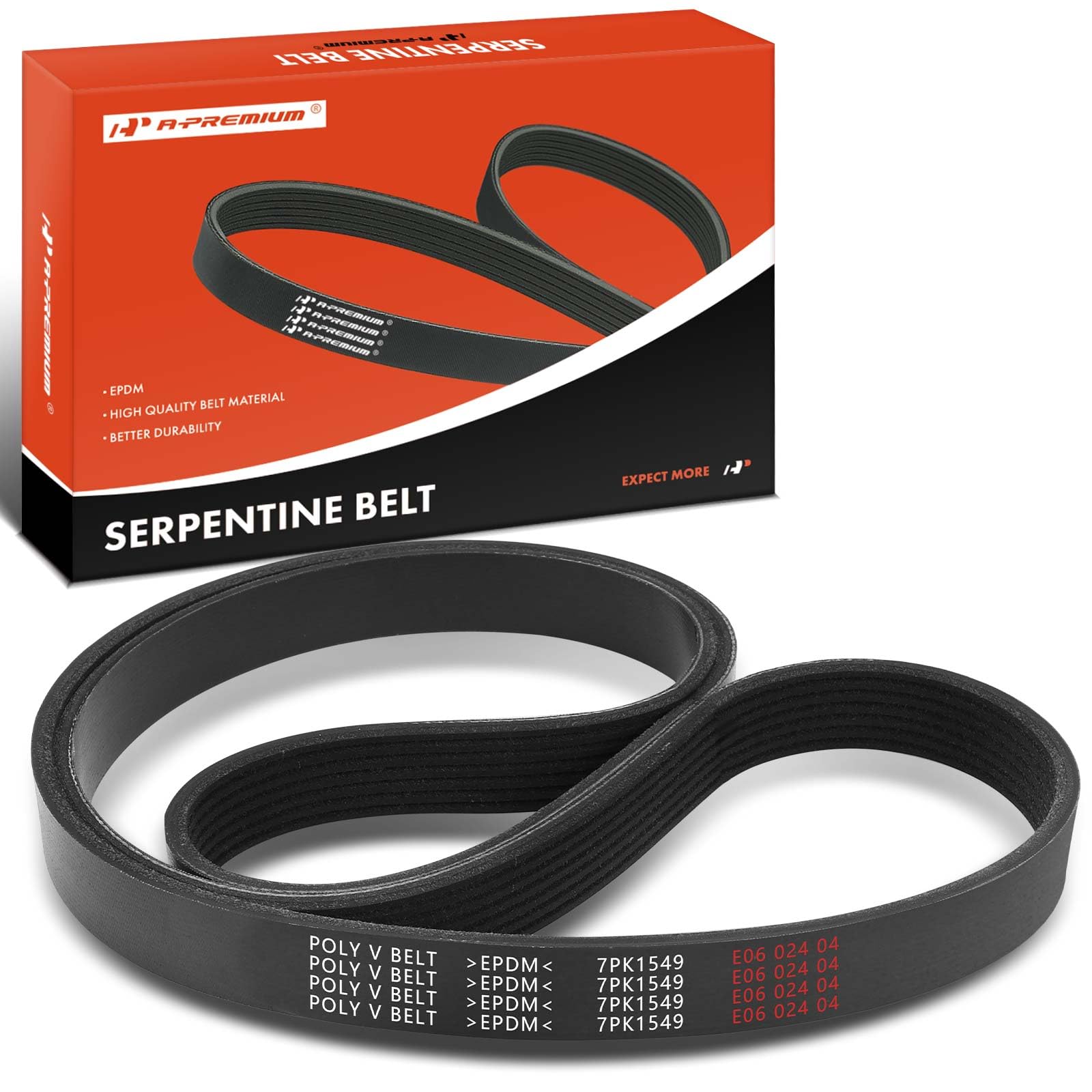 Amazon.com: A-Premium Engine Serpentine Drive Belt Compatible with ...