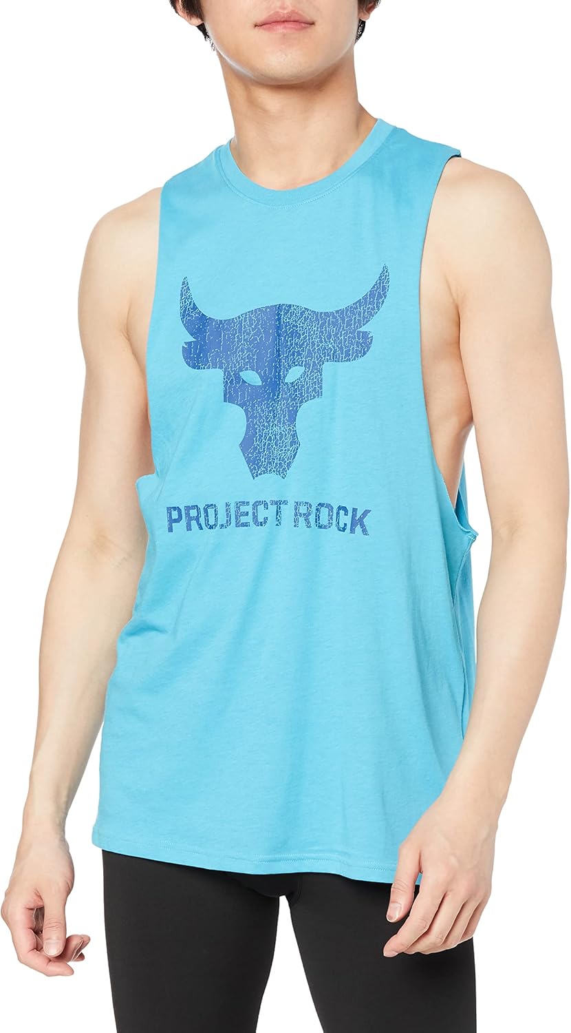 Men's Project Rock Brahma Bull Tank at Amazon Men’s Clothing store