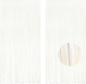 Amazon.com : White Party Streamers Decoration - GREATRIL Foil Fringe ...