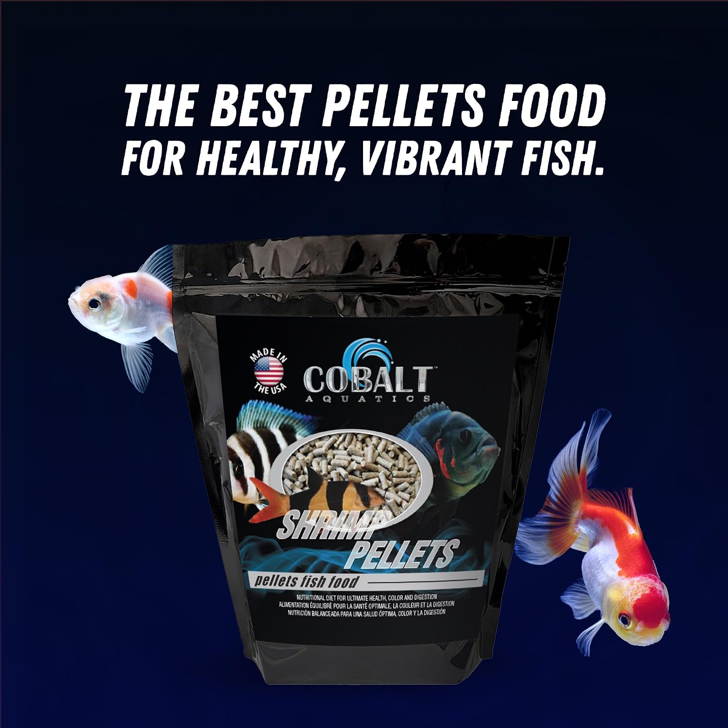 Cobalt Aquatics Pellets de camarones 8lb. Bolsa resellable – Yaxa Colombia