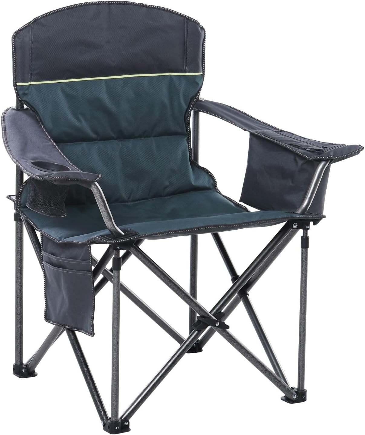 Amazon.com: HIGH POINT SPORTS Camping Folding Chair, Heavy Duty ...