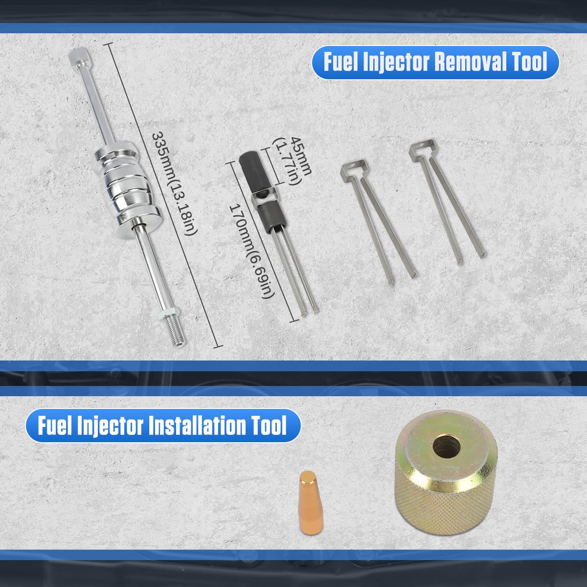 Fuel Injector Remover Tool Kit Labor-saving Fuel Injector Removal ...