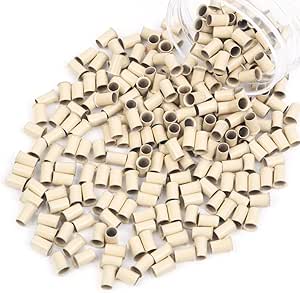 Vlasy 3.4mm Microlink Beads Non-Silicone Copper Tubes Beads Locks Micro ...