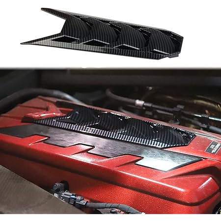 Amazon.com: crosselec Carbon Fiber Interior Center Control Cover Trim ...