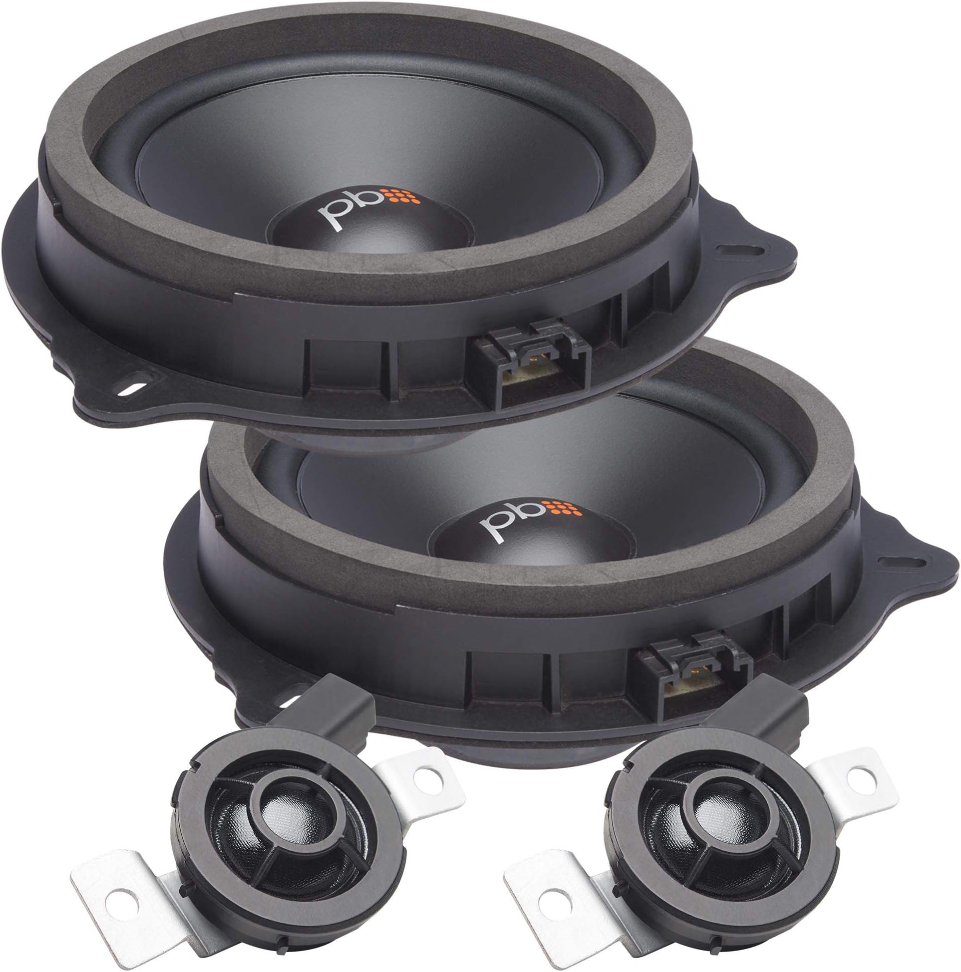 Dual Cone OEM Replacement Speakers 30W PowerBass S-275CF 2.75" Dual ...